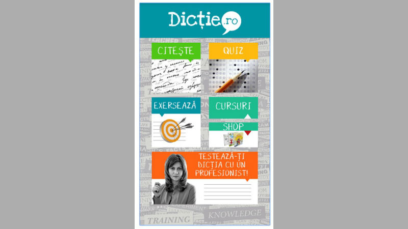 Dictie.ro, prima aplicaţie de dicţie din România, s-a lansat astăzi ...