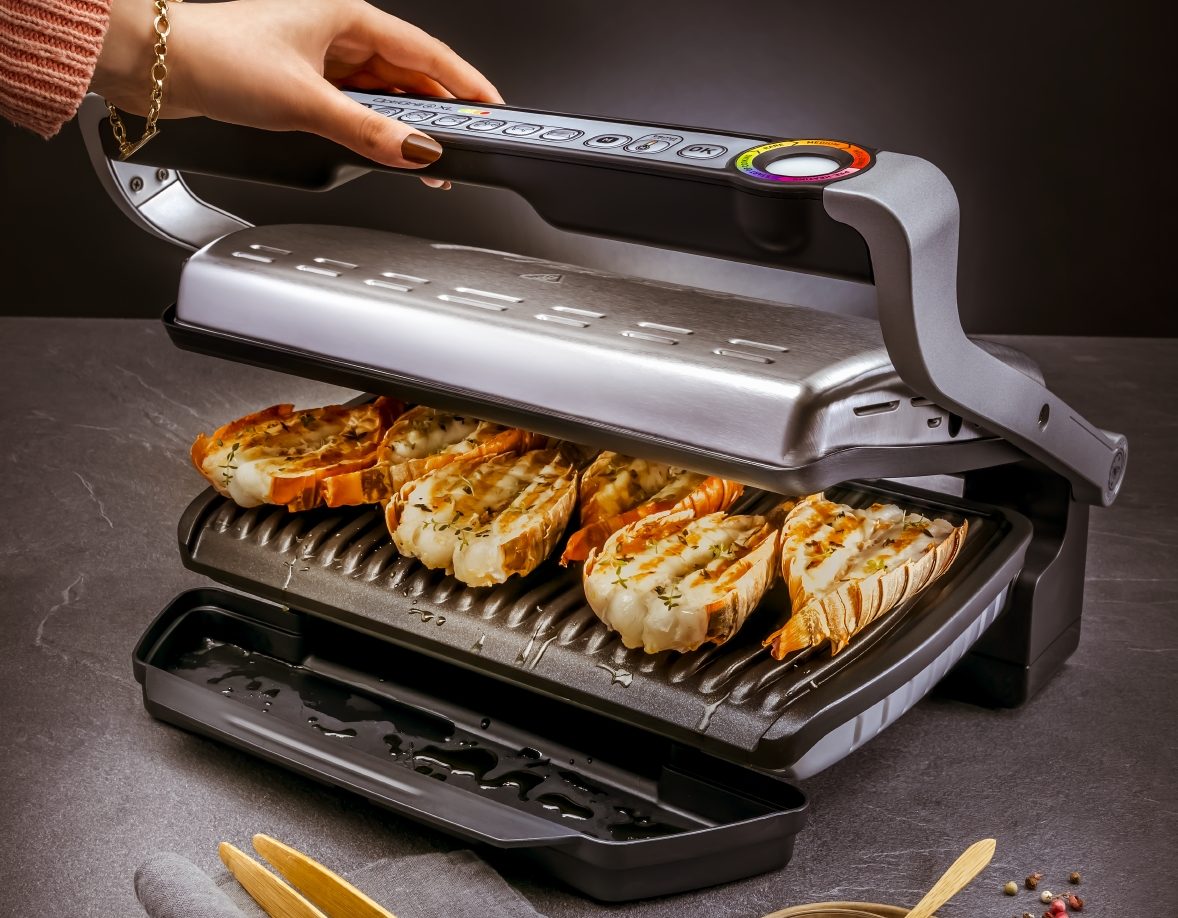Tefal OptiGrill+, OptiGrill + Snacking & Baking și OptiGrill + XL te ...