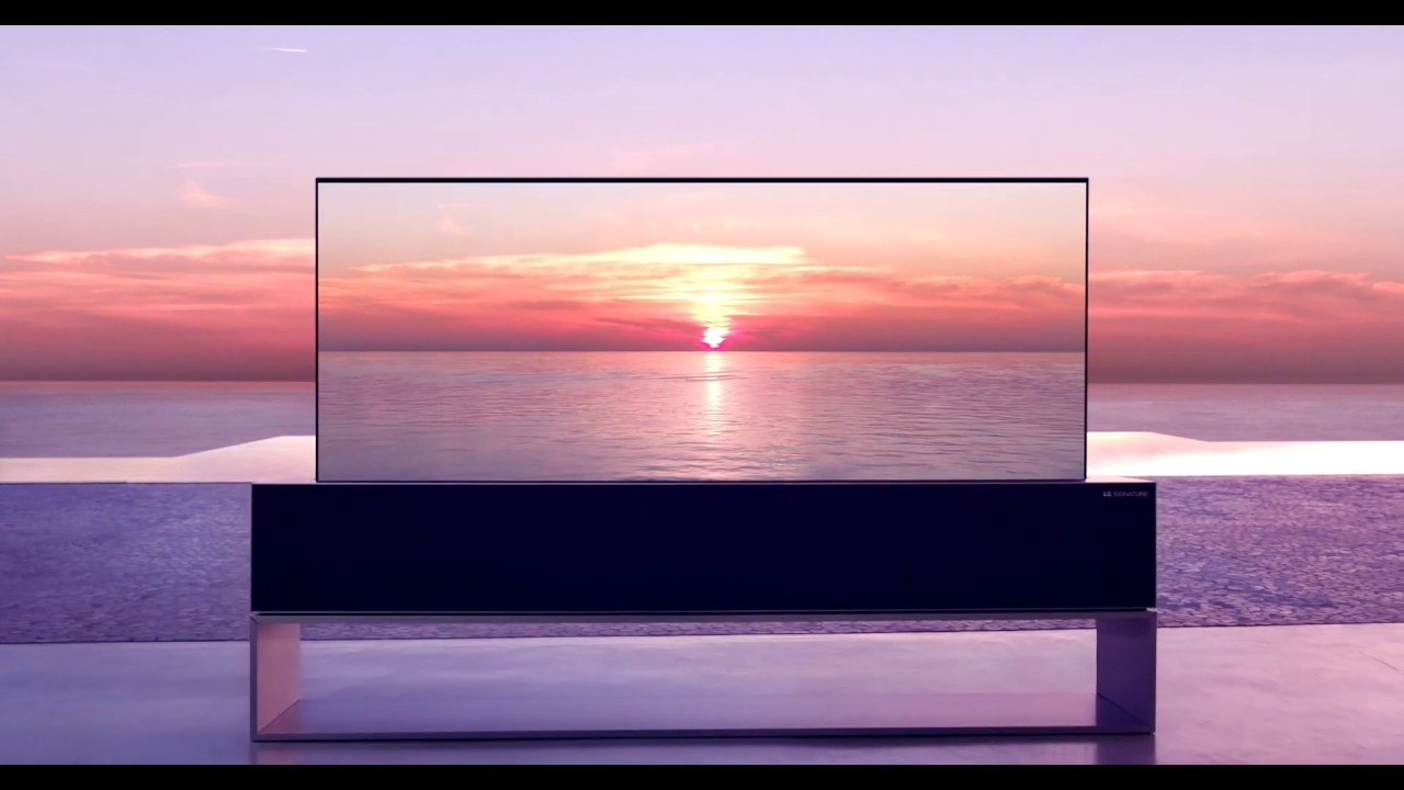 CES 2019: LG a prezentat LG Signature OLED TV R, un TV 4K care se ...