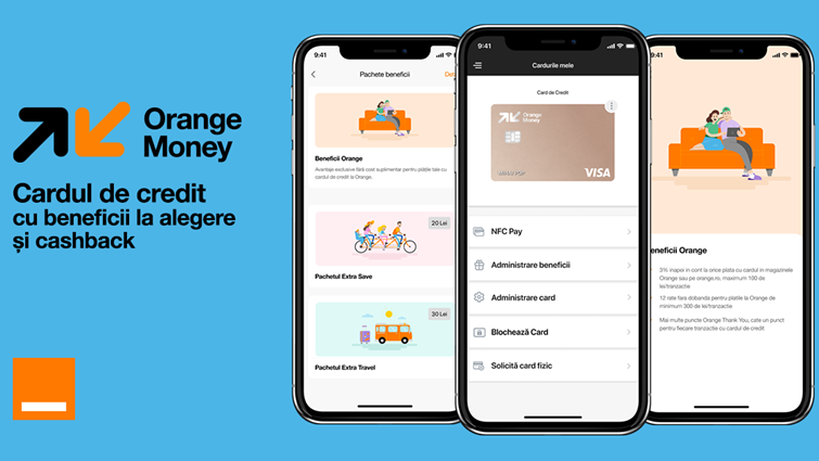 Cardul de credit Orange Money poate fi obținut acum digital - Noobz.ro