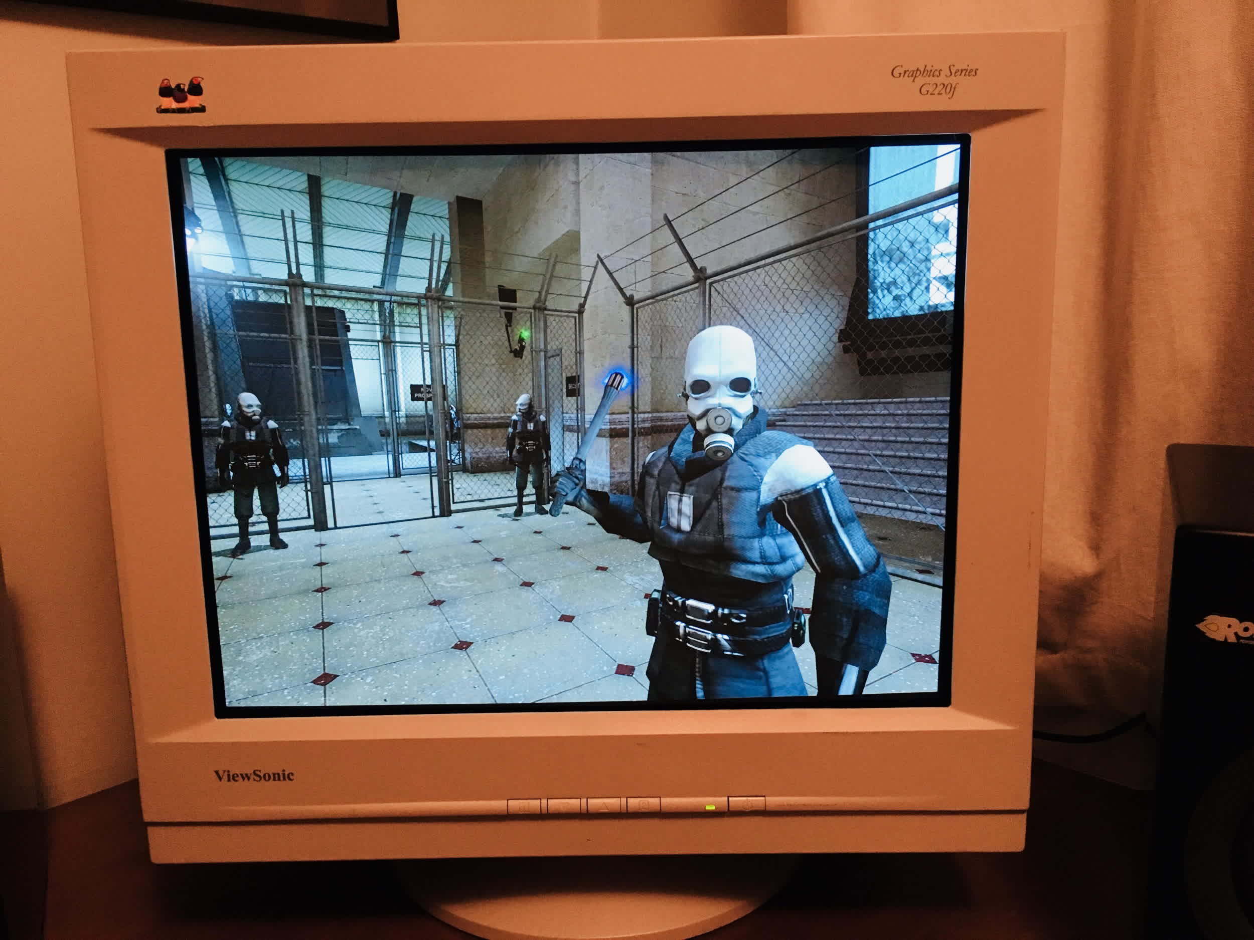 The GPU-based shader simulates the movement readability of vintage CRT ...