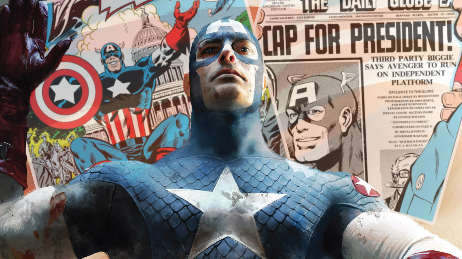 De fiecare dată când Captain America a candidat pentru președinte în ...