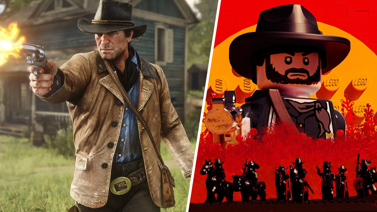Red Dead Redemption 3 să fie al naibii, LEGO Red Dead este aici și este ...